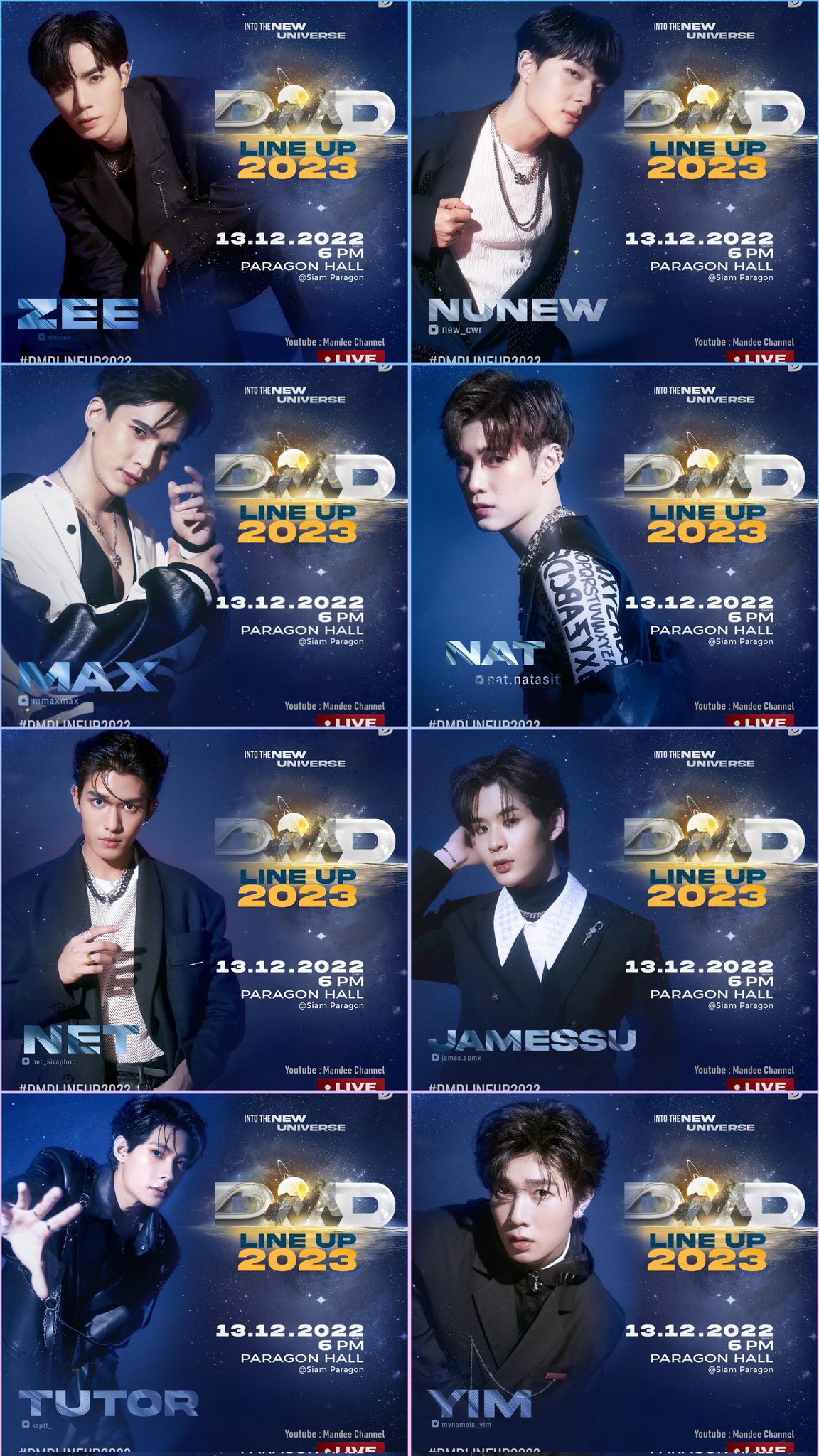 DMD LINE UP 2023 INTO THE NEW UNIVERSE - YFLIX