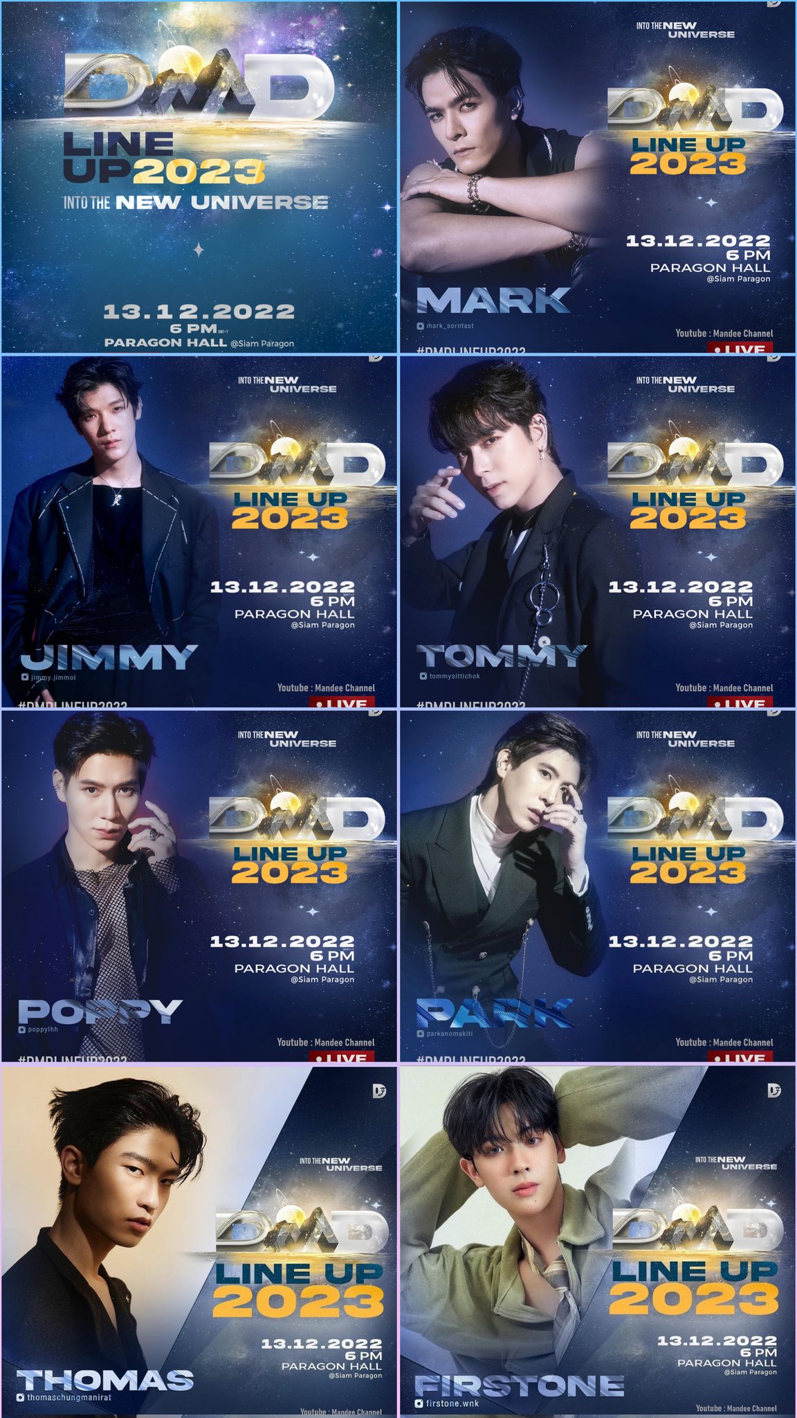 DMD LINE UP 2023 INTO THE NEW UNIVERSE - YFLIX